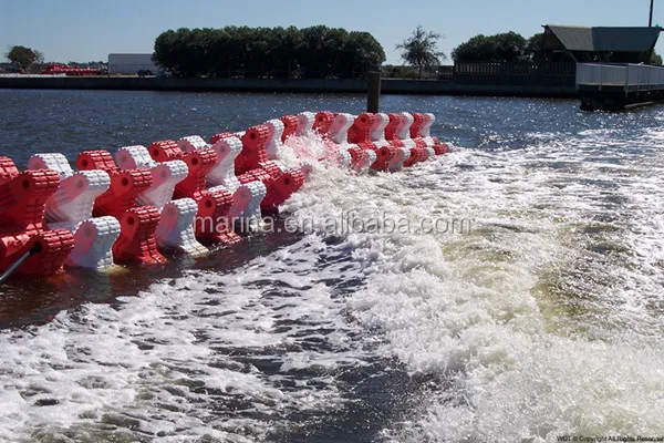 Marina Plastic Floating Water Barrier Ues In Water White Or Red Colour ...