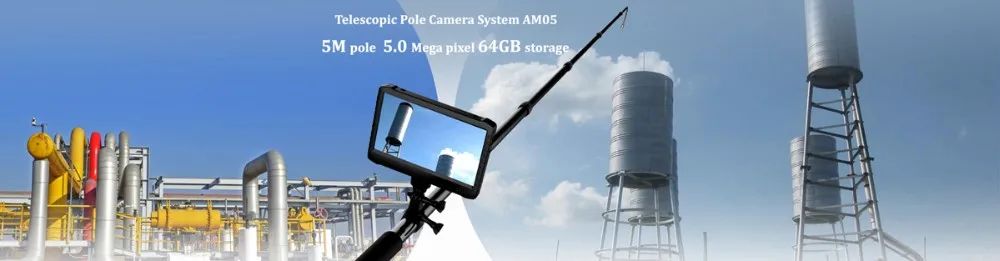 5m Video Search Pole Camera - Efficient Inspection Tools