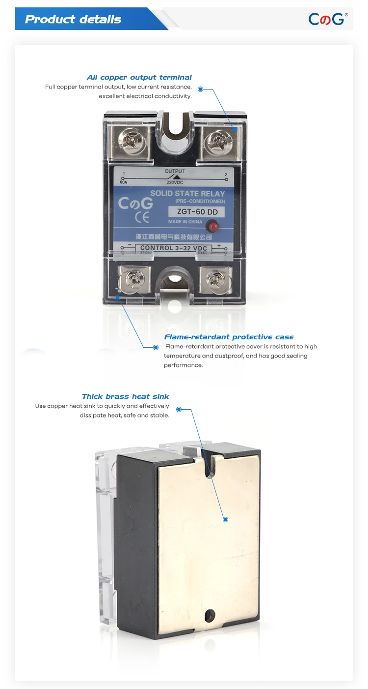 CG SSR-200DD Solid State Relay - High Performance & Reliability
