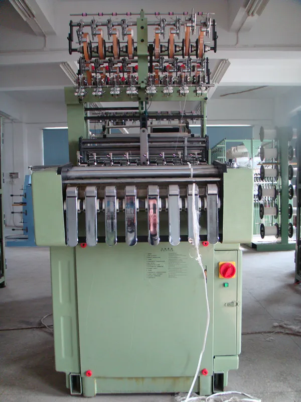 Shuttleless Narrow Tape Weaving Loom Machine by HKT