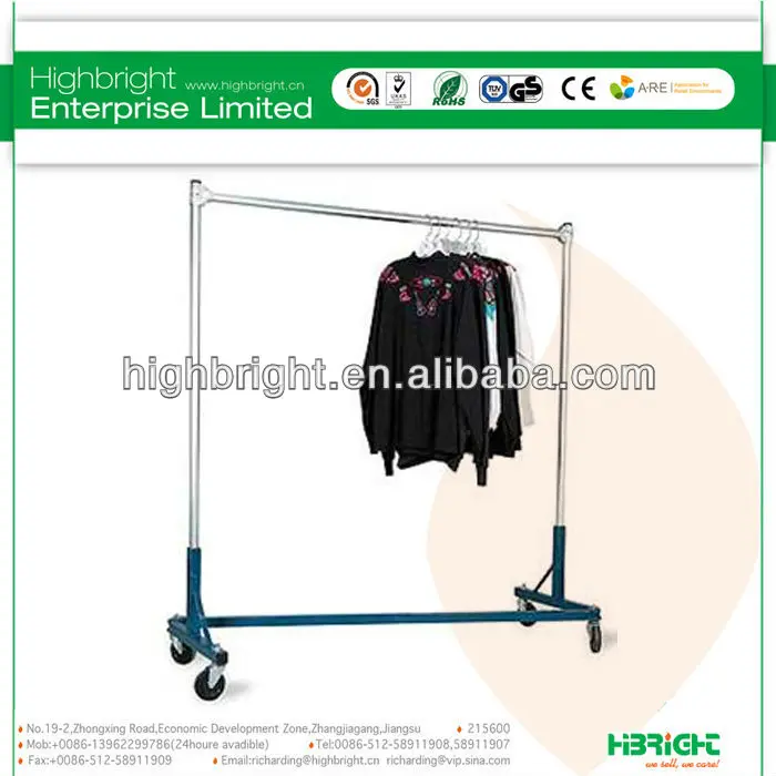 Round Circular Clothes Rail Garment Rack - Buy Round Circular Clothes ...