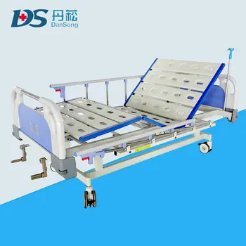 Hospital Furniture 2 Cranks Cardiac Bed Making For Disabled Patient ...