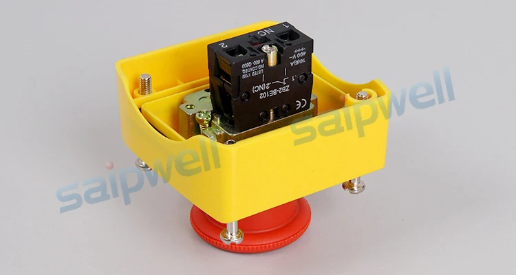 Waterproof Push Button Emergency Stop Switch Box (pbx01) - Buy ...