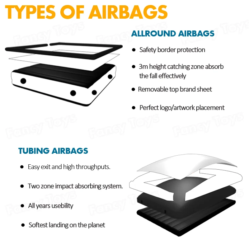 2025 FMX Landing - High Quality Inflatable Ramp for Sale