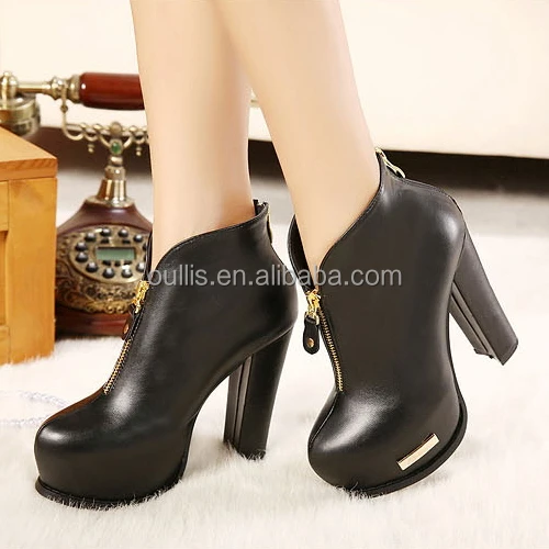 Alibaba Shoes 2017 High Quality Pu Shoes Half Boots Made In China ...