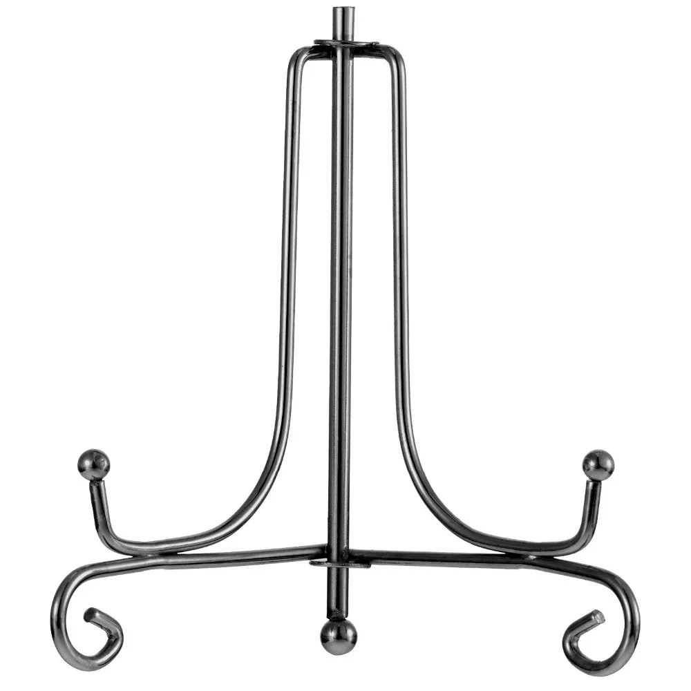 Mini Metal Table Plate Display Easel Wire Photo Frame Holder Easel Stand - Buy Mini Easel,Table ...