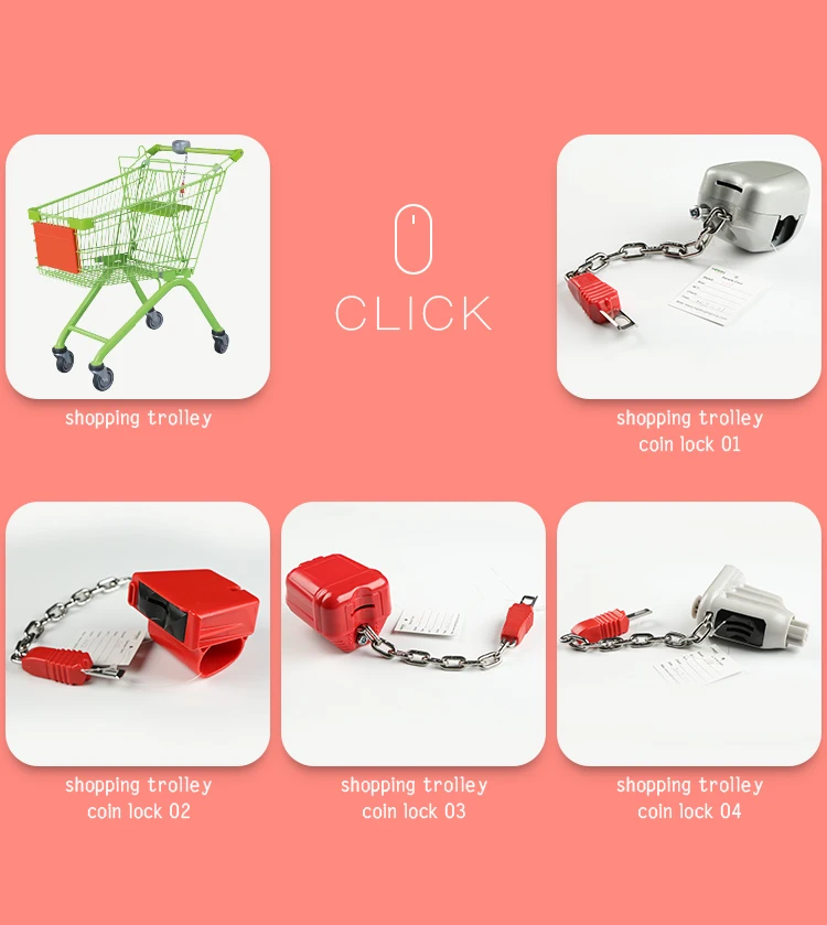 Secure Your Shopping Trolley with Highbright Coin Lock