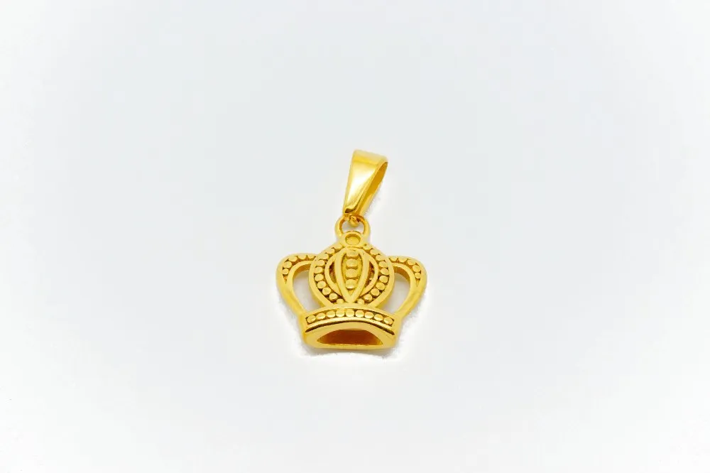 Fancy Handmade Jewelry Stainless Steel Metal Mini Princess Crown Charm ...