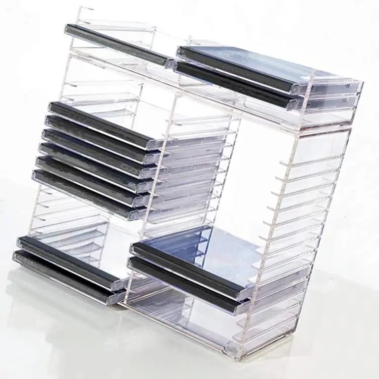 Clear Acrylic Cd Shelf Media Storage And Organization Shelf - Buy Cd ...