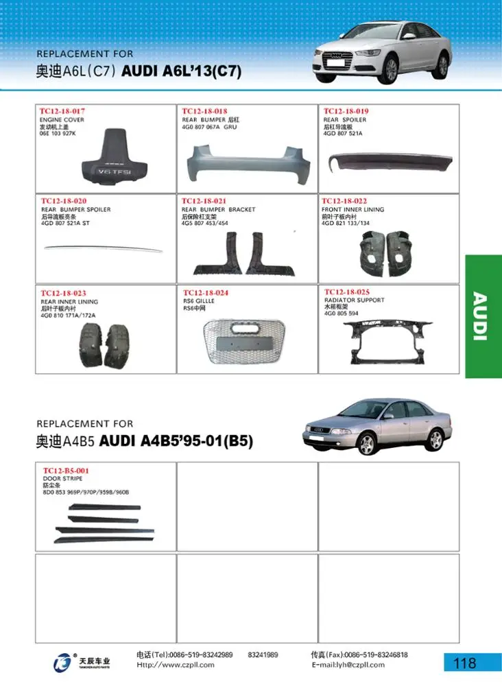 Mesin Undershield/splash Deflektor Untuk Audi A6l 2013 C7 4g0 863 822 C ...