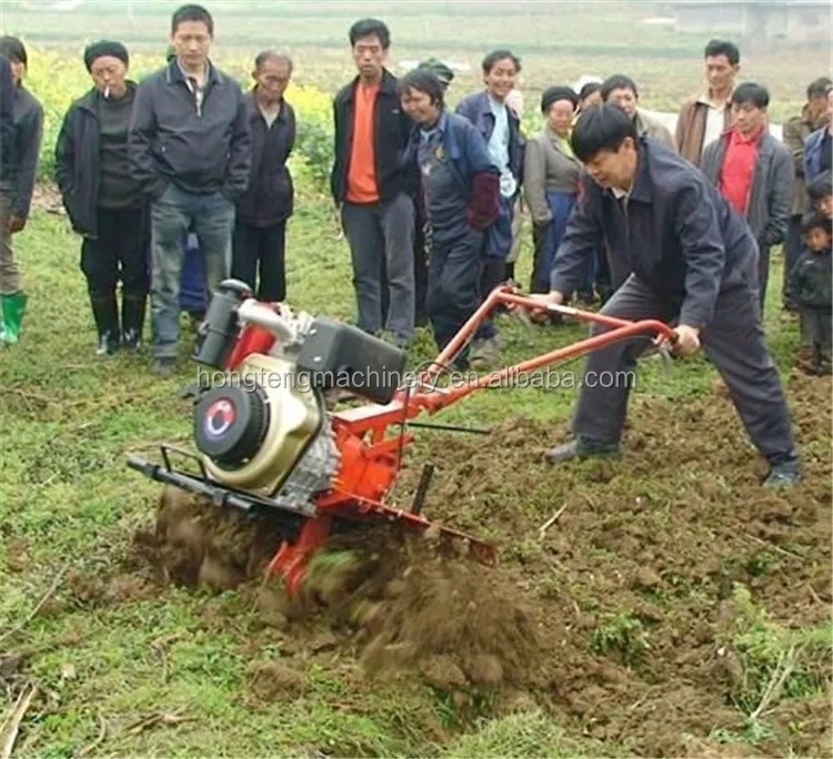 Diesel 10HP Mahindra Power Tiller - New Agricultural Cultivator with 24 ...