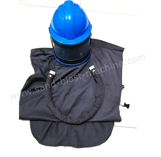 Sandblasting Helmet with Cape - Protection & Visibility