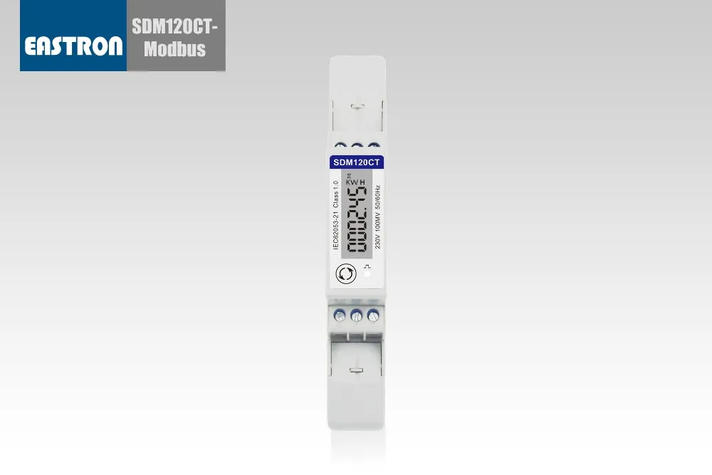 Sdm120ct-modbus Single Phase Din Rail Energy Meter Rs485 Modbus,Ct ...