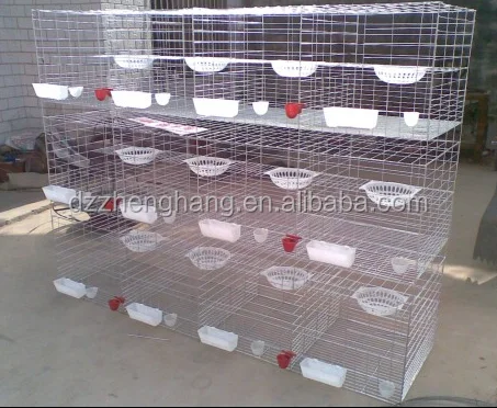 Commercial Quail Layer Cage Pvc Coating Wire Mesh Layer Quail Cages For ...