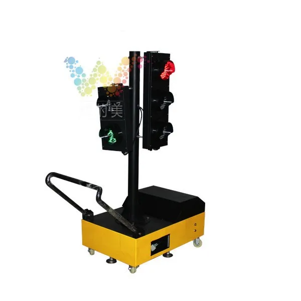 New Remote 200mm Portable Traffic Signal Light With Pole - Buy New ...