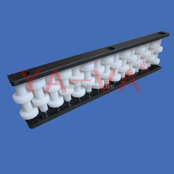 Roller Side Guide Rail / Plastic Linear Conveyor Roller Guide Rail ...