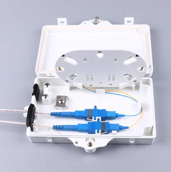 Fiber Telecommunications Sc Mini Odf 4 Core Ftth Fiber Optic Cable ...