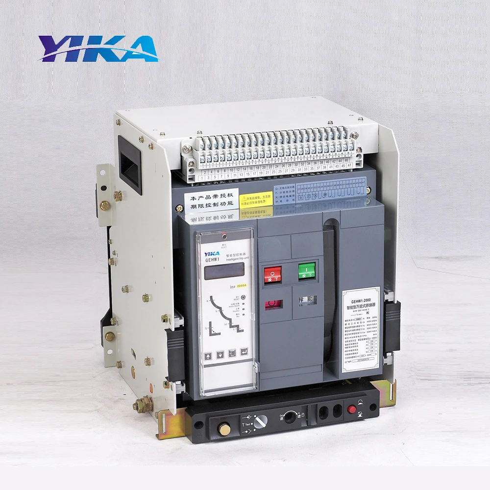 Acb 1000a 1250 Amp 2000 Amp Intelligent Conventional Air Circuit ...