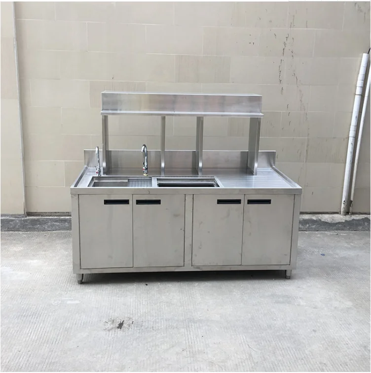Foshan Manufacturer Wholesale Stainless Steel Bubble Tea Counter,Milk ...