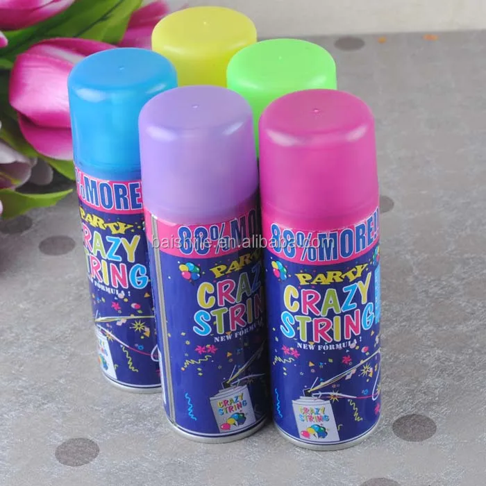 Christmas Party String Party Confetti Spray - Buy Party Confetti Spray ...