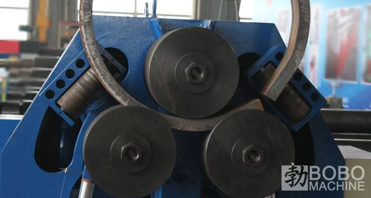 Electric Angle Iron Carbon Steel Sheet Electric Rolling Bending Machine ...