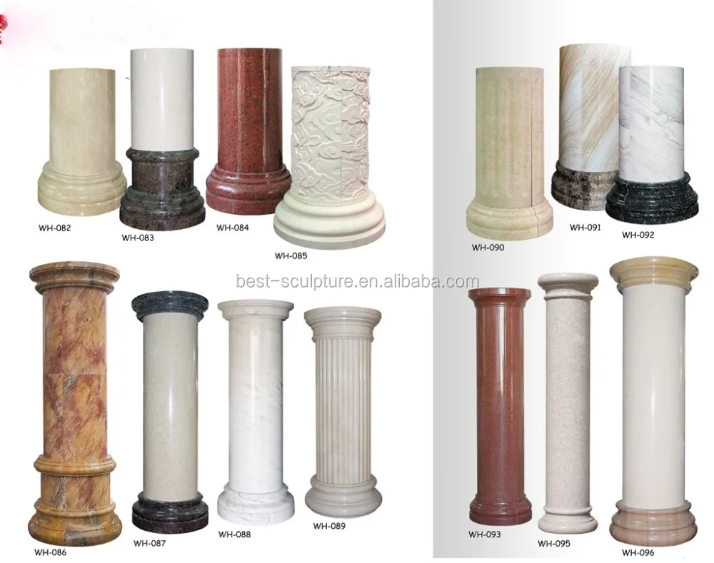 Roman Decorative Marble Building Design Pillar For Sale - Buy Marble ...