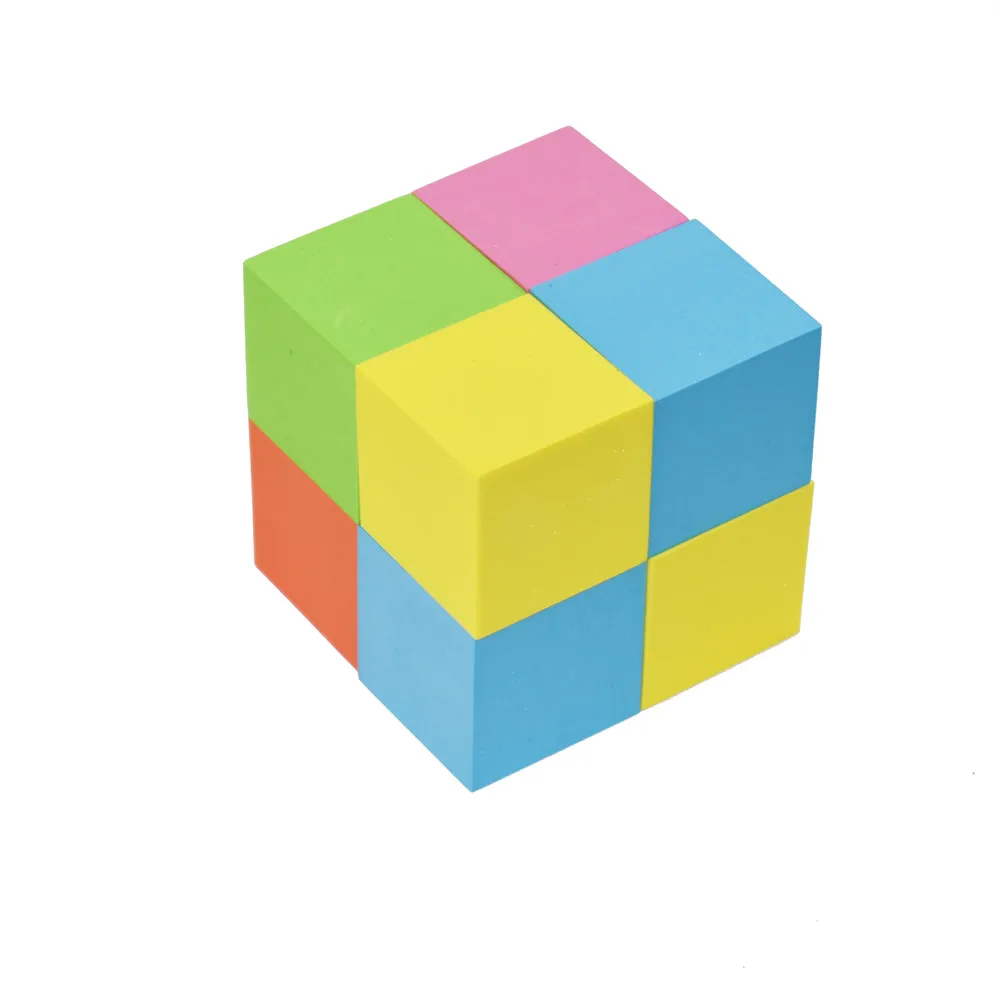 Custom Educational EVA Foam Cube Block Toys for Kids