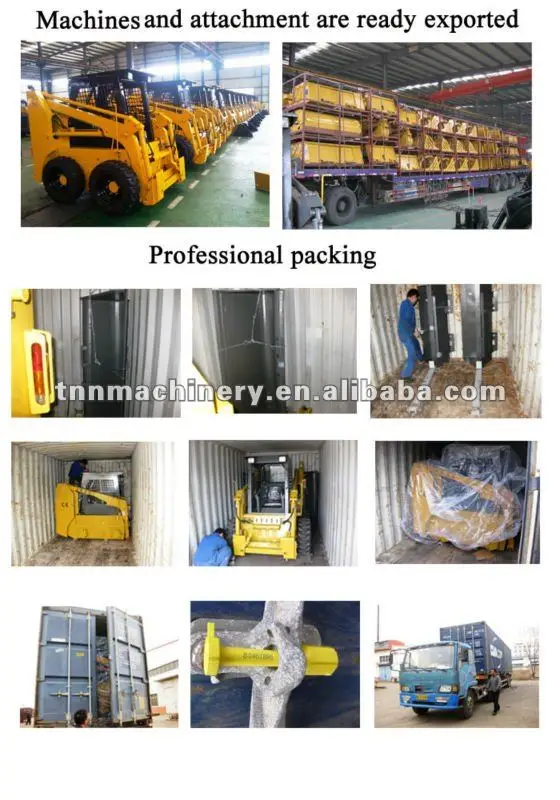New Style Good Machine Jc Skid Steer Loader Tn45 With Perkins Engine ...