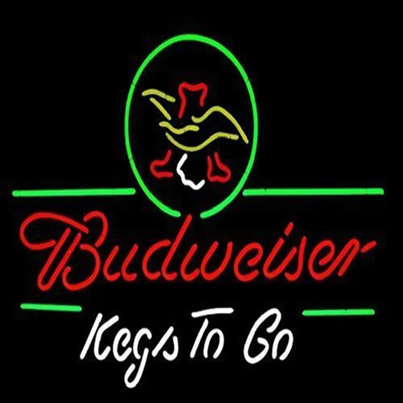 Flash BUDWEISER BUD LIGHT FROG CLUB HARLEY BEER BAR Neon Sign