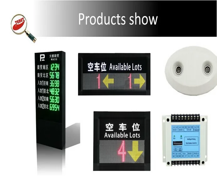Main Display Screen for Car Parking Guidance System - Tenet