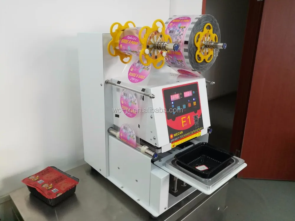 tray sealing machine/ready meal tray sealing machine//map sealing ...