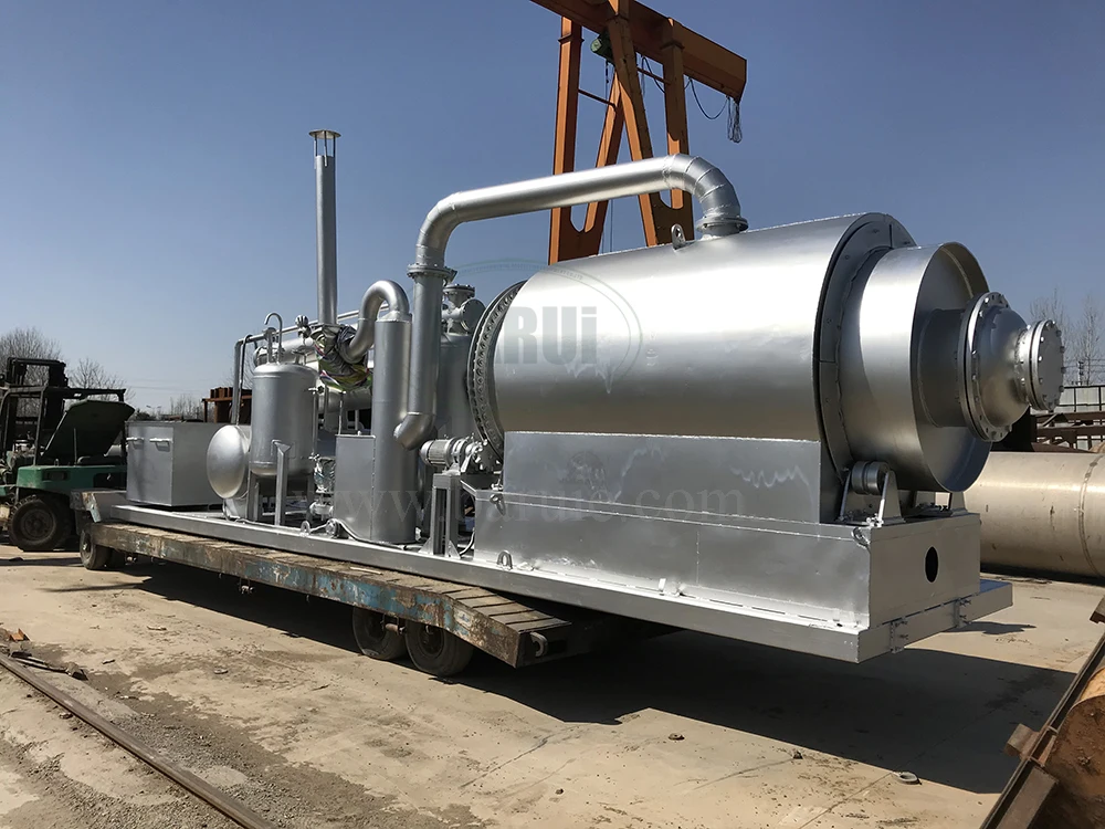 300kg Mobile Pyrolysis Plant Cost In Municipal Solid Waste - Buy ...