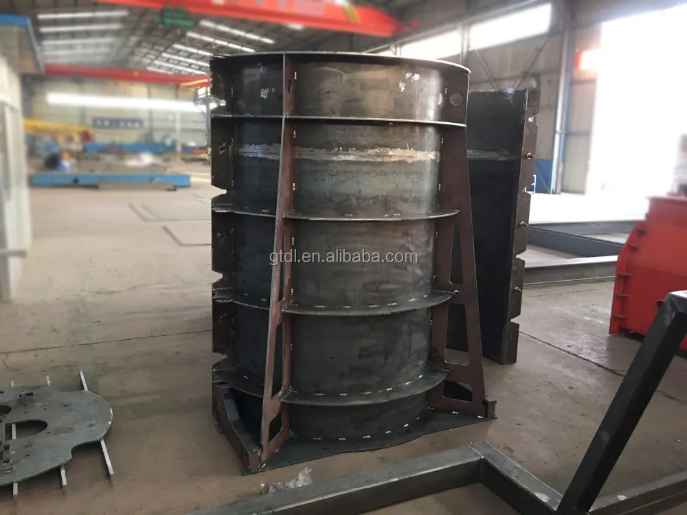 Wet Casting Precast Concrete Manhole Forms for Base Cone Rise