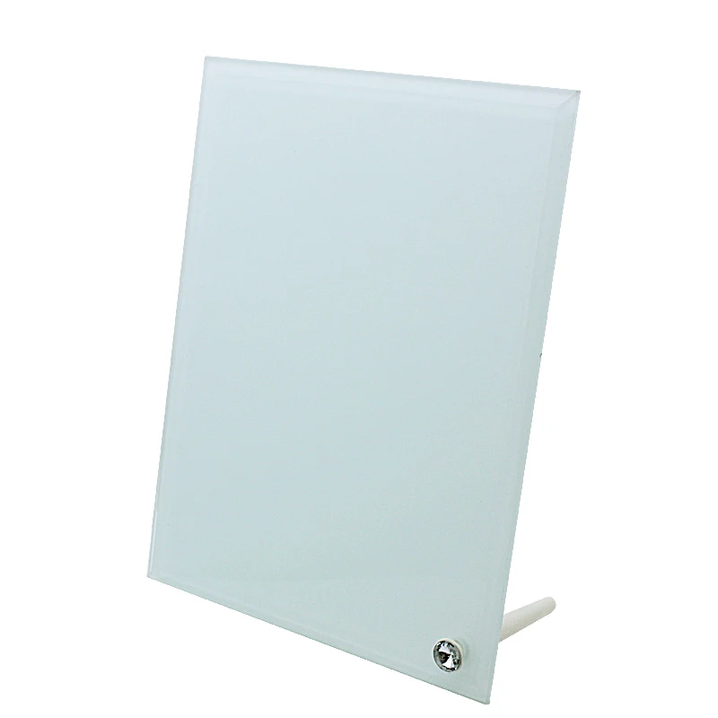 18*13*1CM Sublimation Glass Photo Frame Crystal Glass Photo Frame for ...