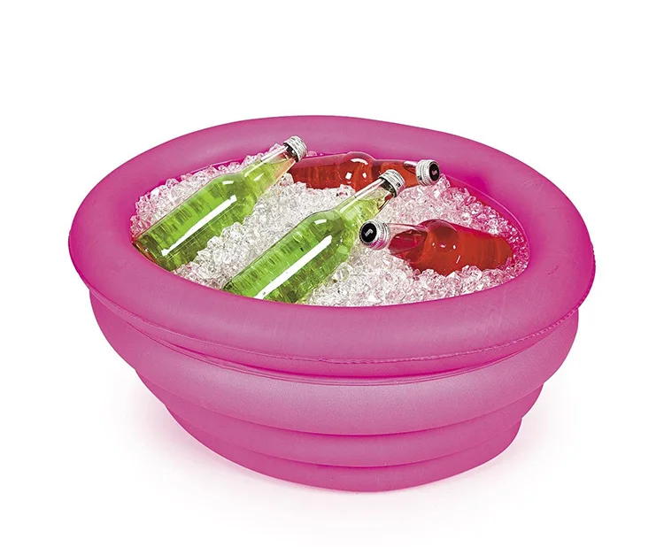 High Quality Durable Plastic Inflatable Cooler Tub Folding Inflatable ...