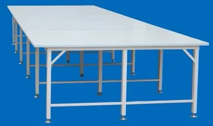 Customized Cutting Table For Fabric In Industrial Garment Factory ...