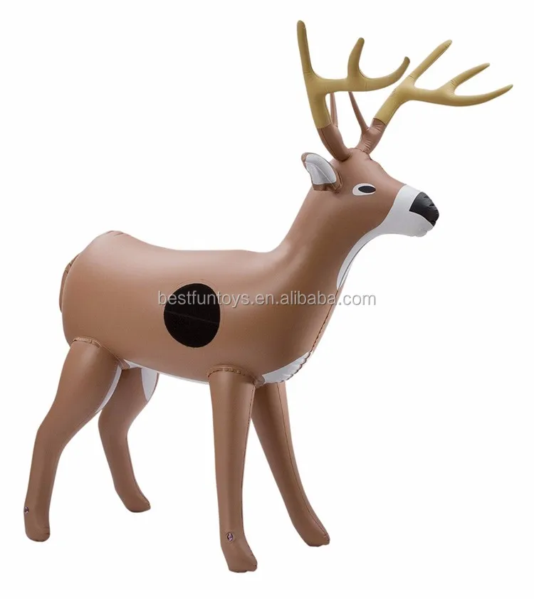 High Quality Vinyl Inflatable Deer Shooting Target Durable Plastic ...