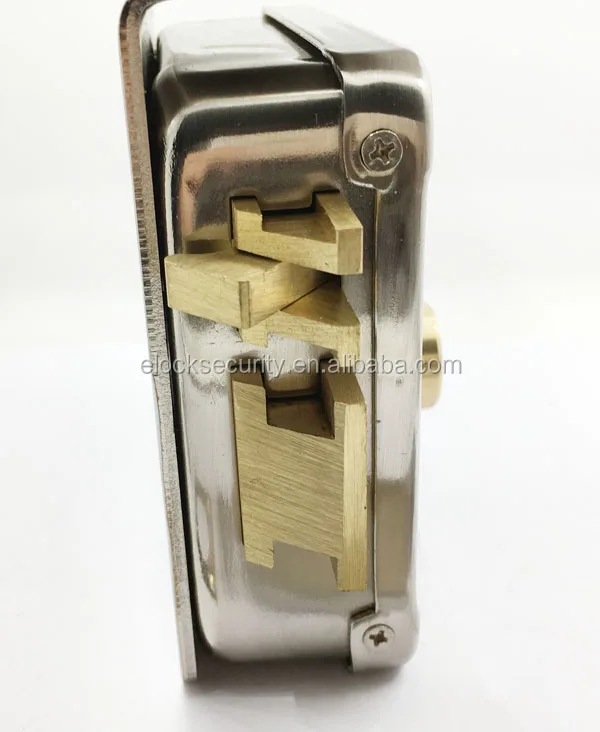 Hot Sale Electric Rim Door Lock with Weatherproof Plate ES1073B-2 ...