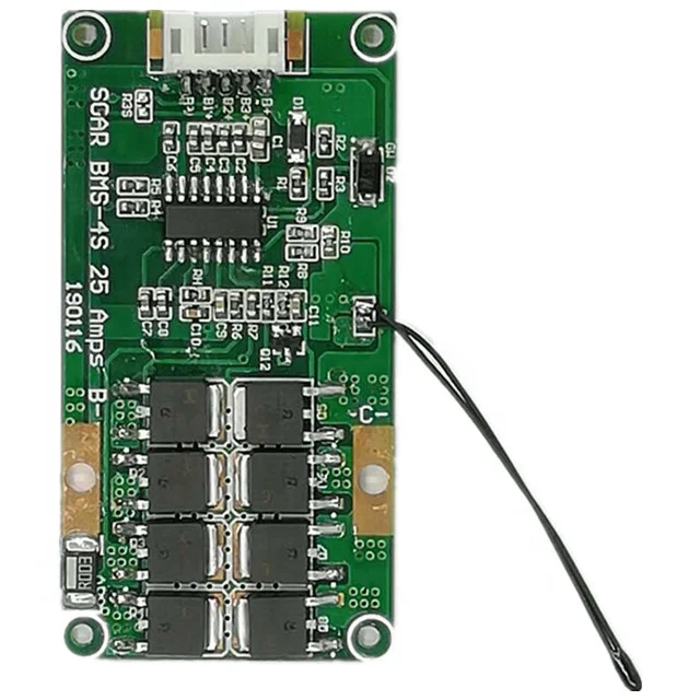 14.8v 4s 10a Pcb Pcm Bms With Temperature Control And Balanced Common ...