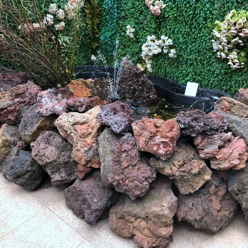 Home Landscaping Aquarium Red Lava Stone - Buy Lava Stone,Aquarium ...