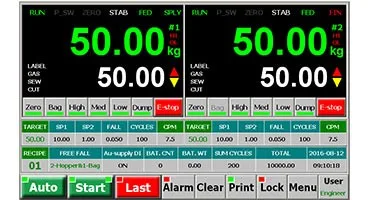 Supmeter Touch Screen Bagging Weighing Controller for Fertilizer Hopper ...