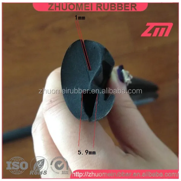 Window Glazing Rubber Seal for Cab Glass - Durable & Efficient