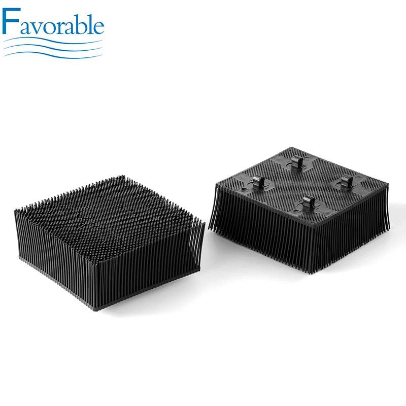 Bristle Blocks 1.6" Square Foot Black Color for Gerber Cutter ...