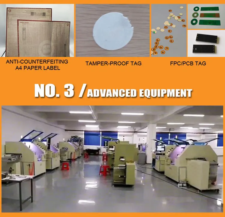 Passive Rewritable Programmable QR Code RFID NFC Tag Label Sticker