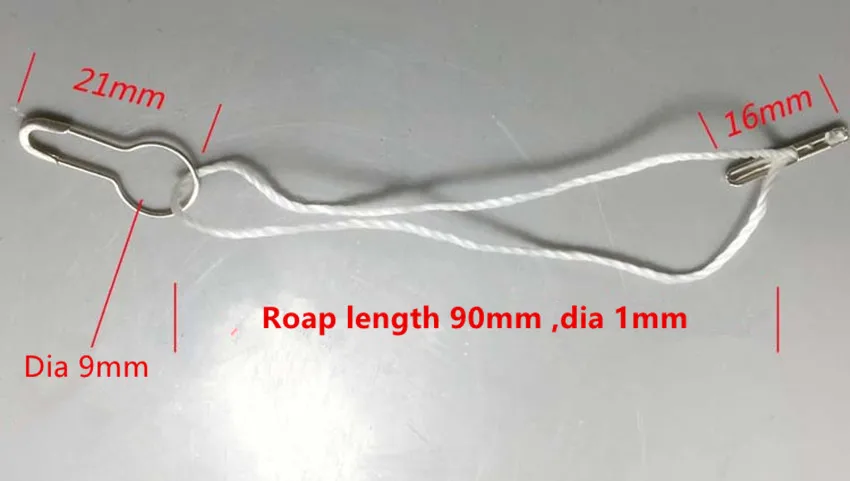Premade Hang Tag Cord With Safety Pin Garment Price Swing Tag Diy ...