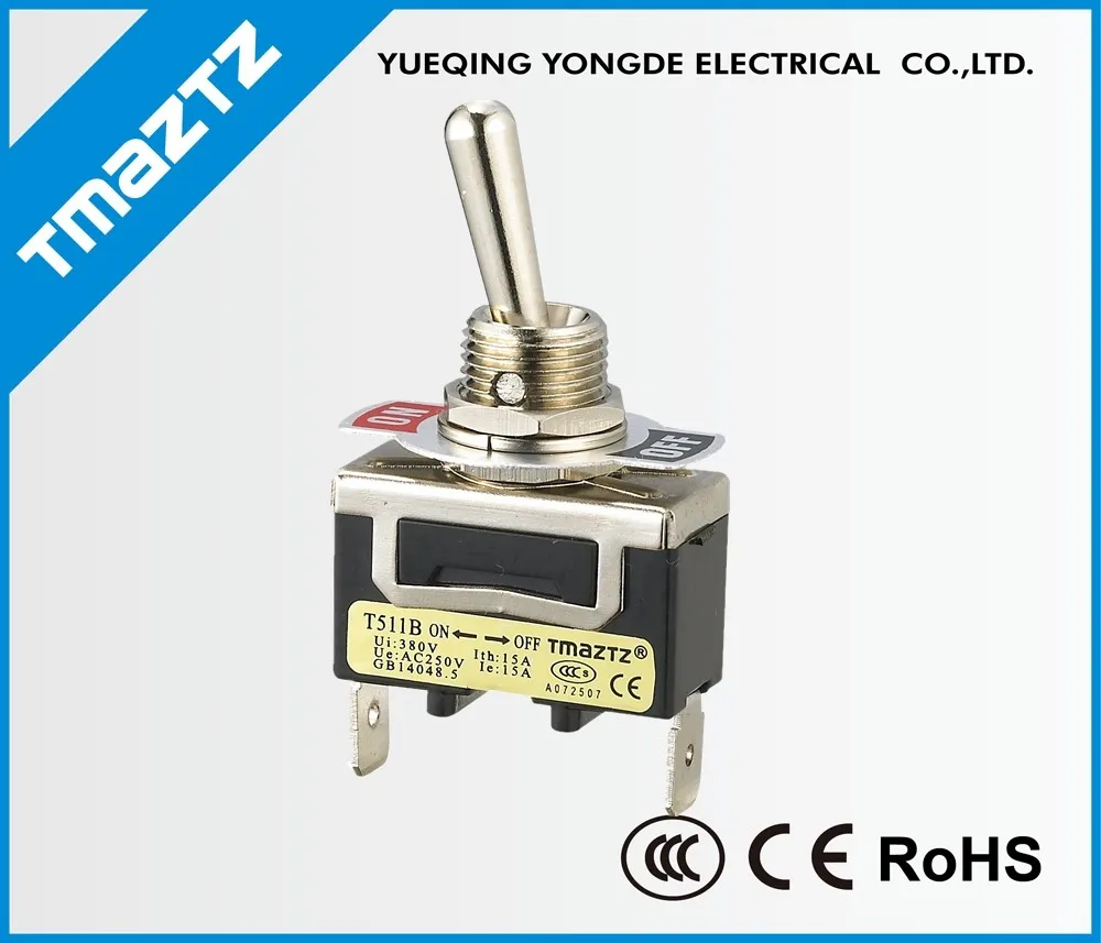 Tmaztz 15a 250v On Off On Overheat Protection Slide Switch 4-way Toggle ...
