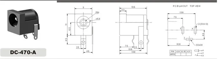 Set Top Box 12 Volt Universal Dc Power Connector Sizes Types - Buy 12 ...