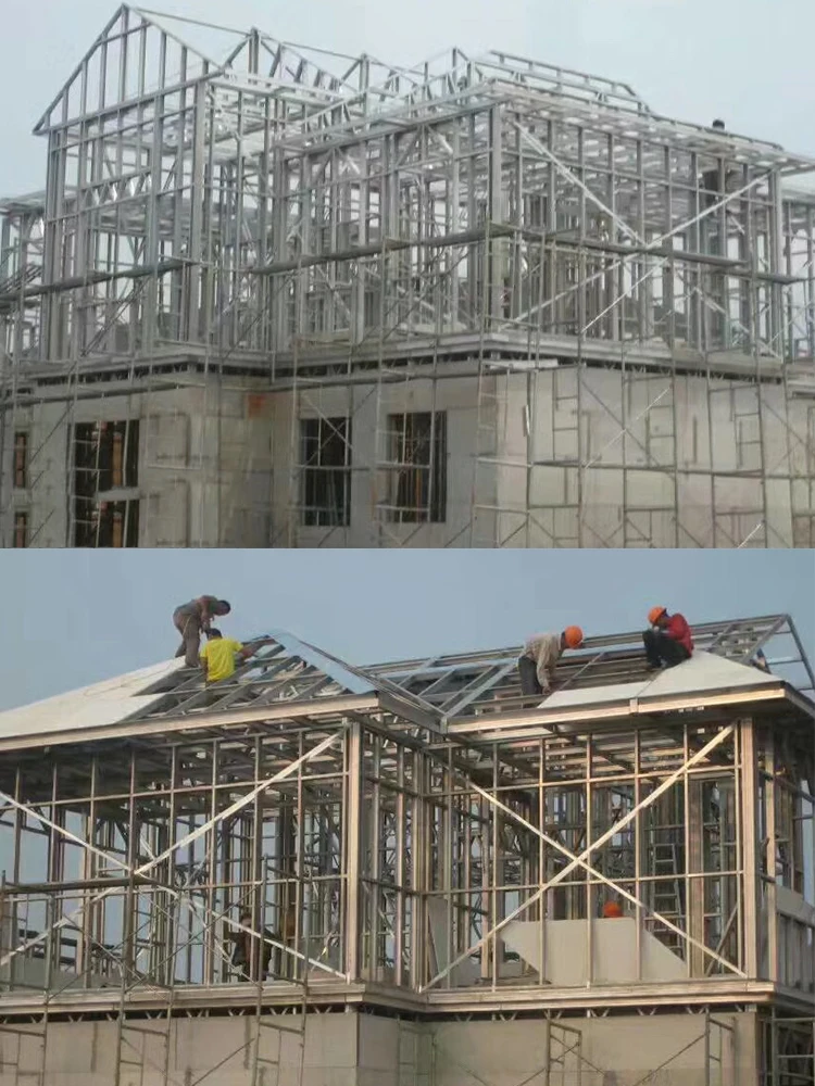 Luxury Fast Installation Factory Steel Construction House