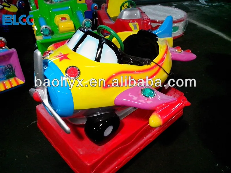 Car Fiber Glass Coin Operated Electric New Kiddie Rides Amusement ...