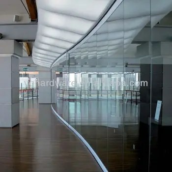 High Wall Glass Partition For Shopping Center - Buy Glass Partition ...